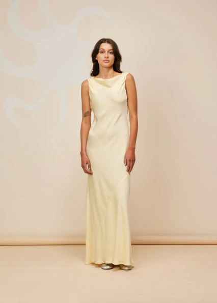 Ruby Firebird Maxi in Yellow – All Dressed Up NZ